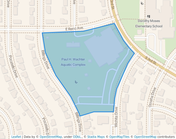 Wachter Park in Bismarck | Map and Routes