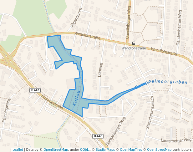 Zeppelin-Park in Hamburg | Map and Routes