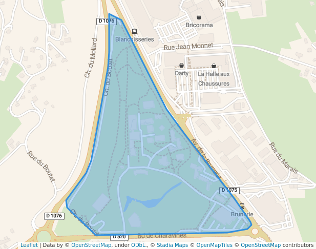 Domaine de la Brunerie in Voiron | Map and Routes