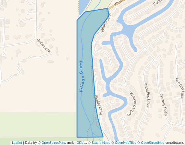Bob Findlay Linear Park in Arlington | Map and Routes