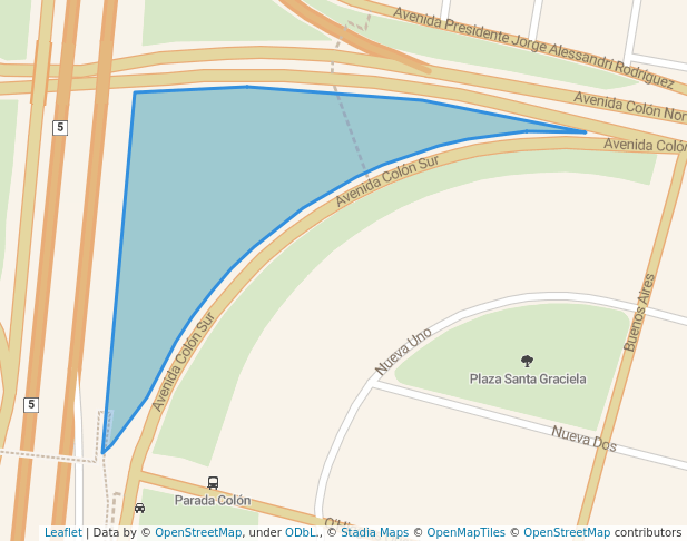 Parque Colón in San Bernardo | Map and Routes