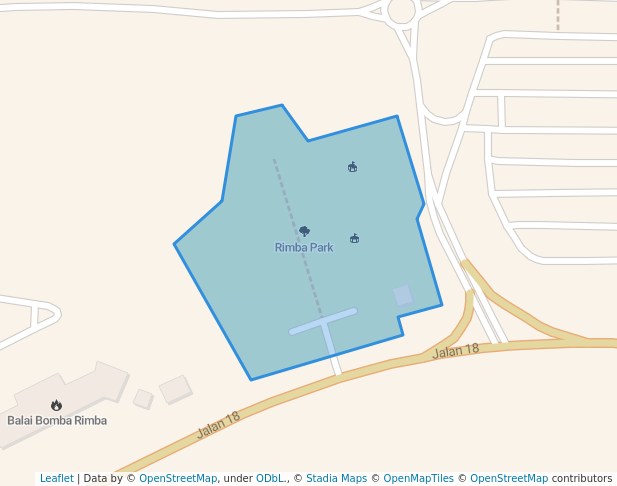 Rimba Park in Bandar Seri Begawan | Map and Routes