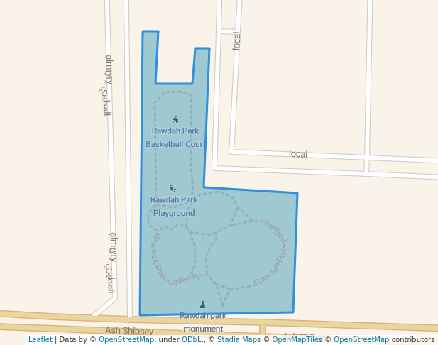 Rawdah Park in Jeddah | Map and Routes