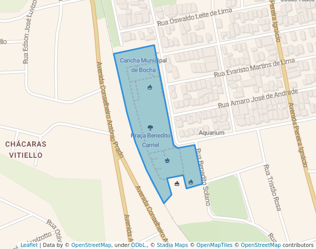 Praça Benedito Carriel in Boituva | Map and Routes