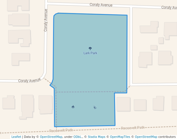 Lark Park in Eugene | Map and Routes