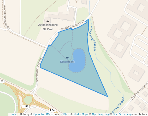 Klosterpark in Wittlich | Map and Routes