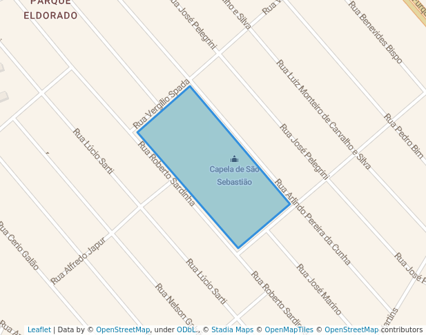 Praça José Perrone in Bebedouro | Map and Routes