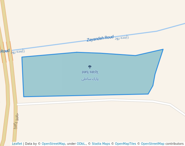 پارک ساحلی in Ziyar | Map and Routes