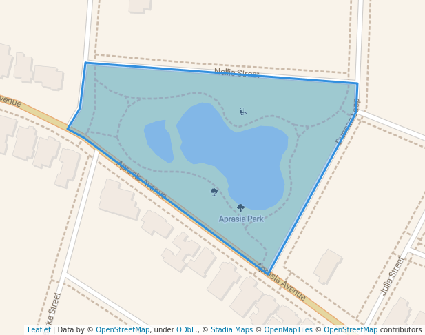 Aprasia Park in Googong | Map and Routes