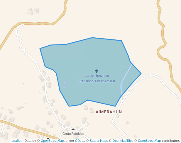 Jardim botanico Fransisco Xavier Amaral in Remexio | Map and Routes