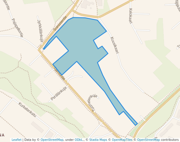 Hyllyniitynpuisto in Naantali | Map and Routes