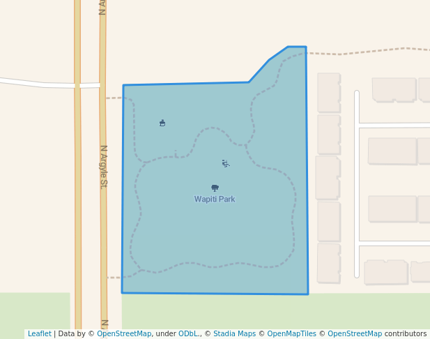 Wapiti Park in Regina | Map and Routes