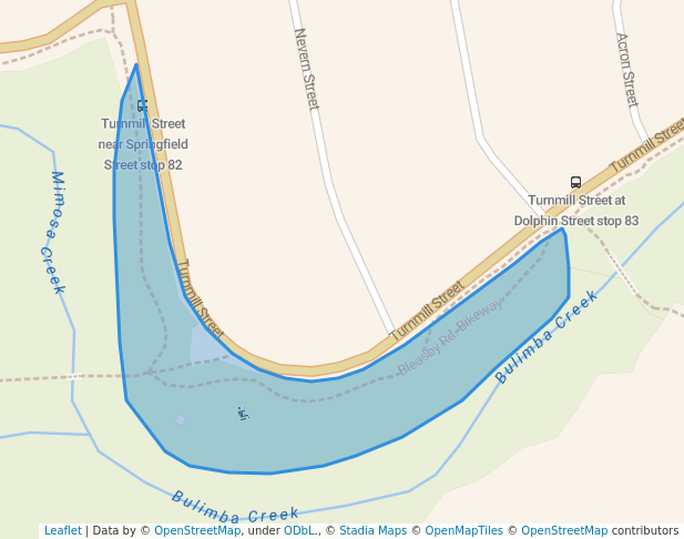 Whipbird Park in Macgregor | Map and Routes