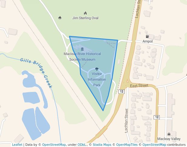 Visitor Information Park in South Kempsey | Map and Routes