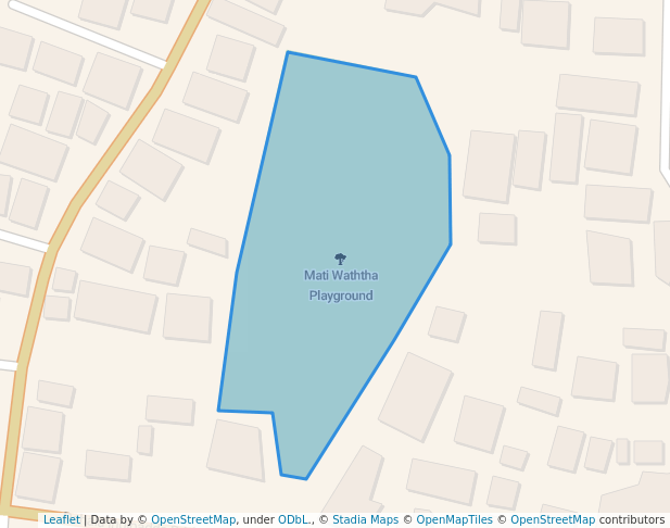 Mati Waththa Playground in Moratuwa | Map and Routes