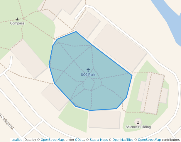 UCC Park in Roseburg | Map and Routes