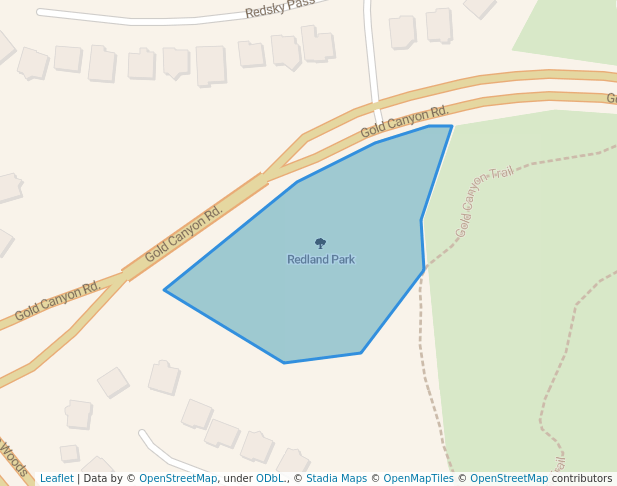 Redland Park in San Antonio | Map and Routes