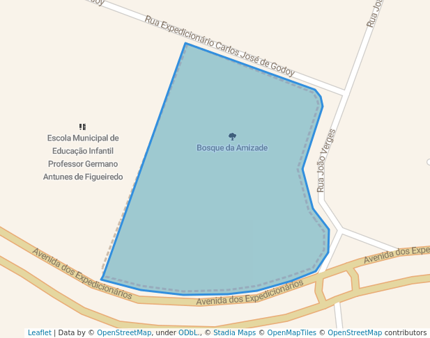 Bosque da Amizade in Guaratinguetá | Map and Routes