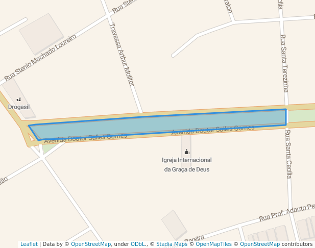 Avenida Sales Gomes in Tatuí | Map and Routes