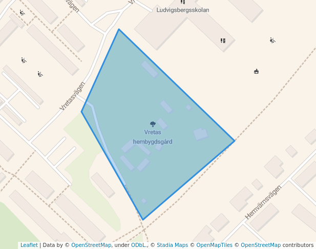 Vretas hembygdsgård in Valbo | Map and Routes