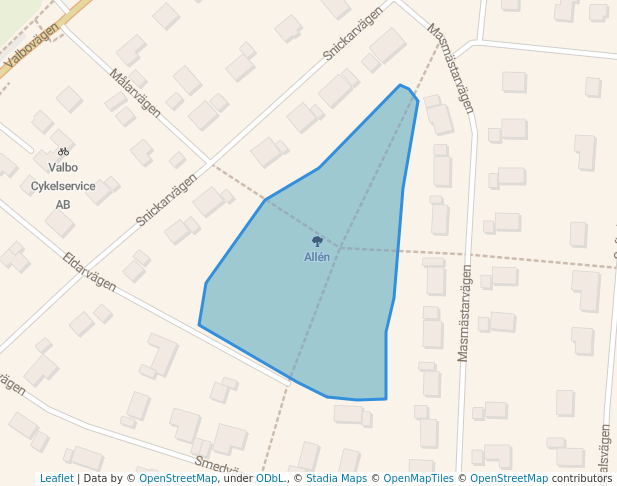 Allén in Valbo | Map and Routes