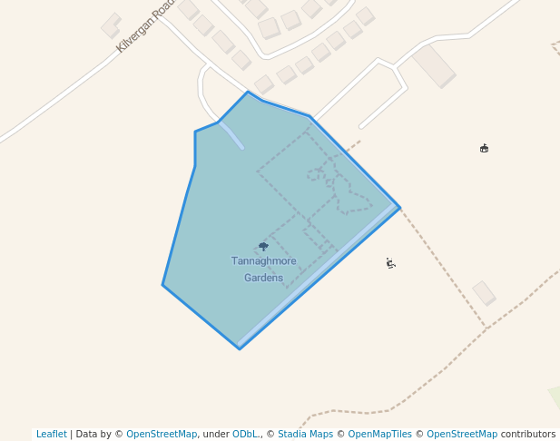 Tannaghmore Gardens in Lurgan | Map and Routes