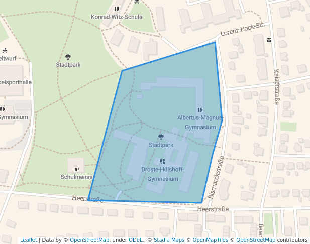 Stadtpark in Rottweil | Map and Routes