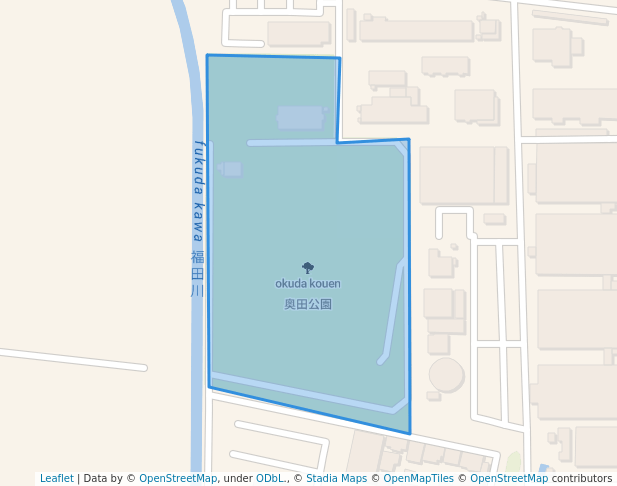 奥田公園 in Inazawa | Map and Routes