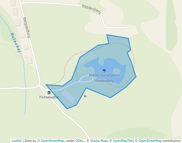 Naherholungsgebiet Weiterdersberg in Marktredwitz | Map and Routes