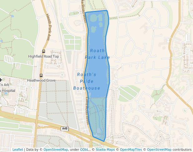 Roath Park in Cardiff | Map and Routes