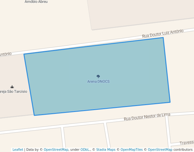 Arena DNOCS in Acu | Map and Routes