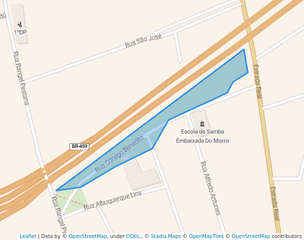 Academia ao Ar Livre Alto das Almas in Guaratinguetá | Map and Routes