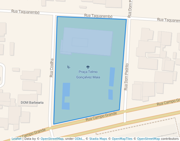 Praça Telmo Gonçalvez Maia in Rio de Janeiro | Map and Routes