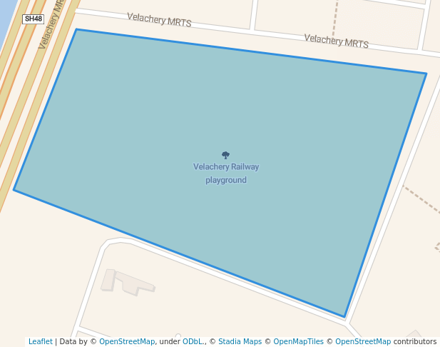 Velachery Railway playground in Chennai | Map and Routes