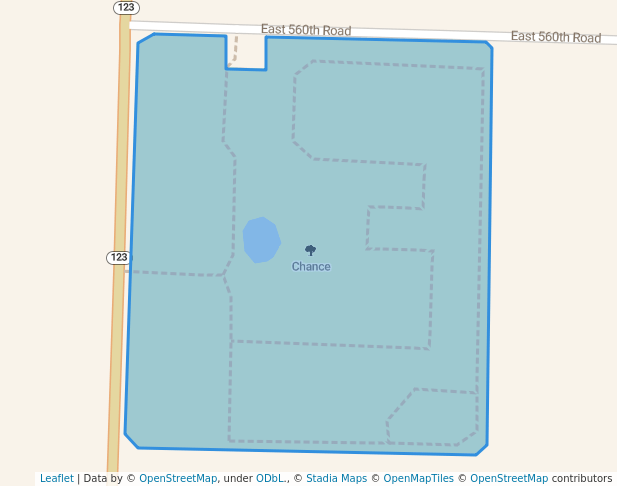 Chance in Walnut Grove | Map and Routes