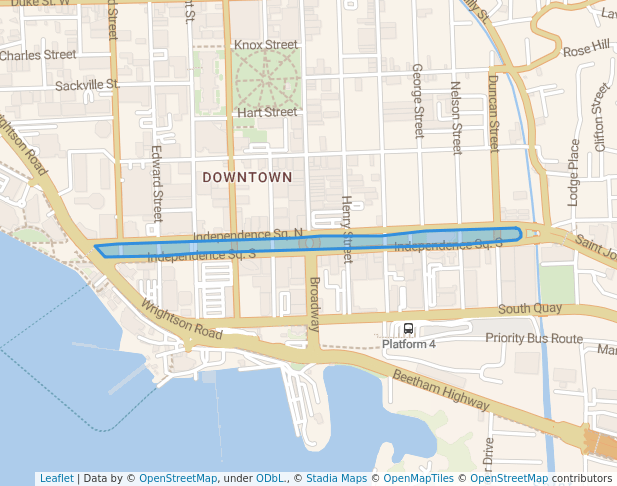 Brian Lara Promenade in Port of Spain | Map and Routes