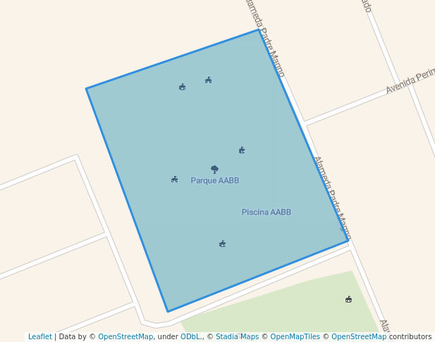 Parque AABB in Jacarezinho | Map and Routes