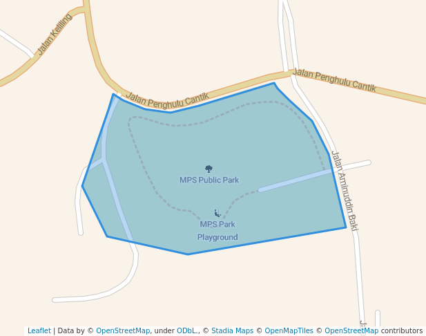 MPS Public Park in Seremban | Map and Routes