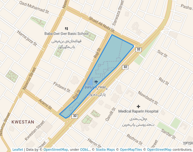Darwaza Park in Ranya | Map and Routes