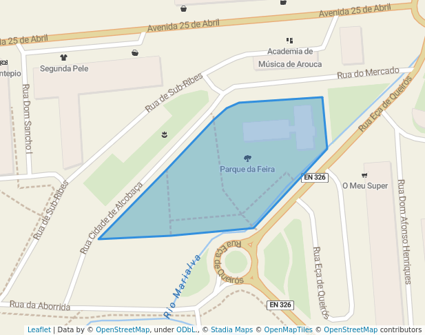 Parque da Feira in Arouca | Map and Routes