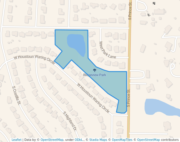 Ridgeview Park in Littleton | Map and Routes
