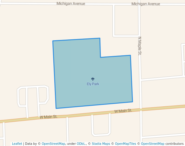 Ely Park in Hartford | Map and Routes