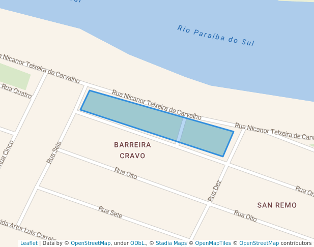 Praça no bairro Barreira Cravo in Volta Redonda | Map and Routes