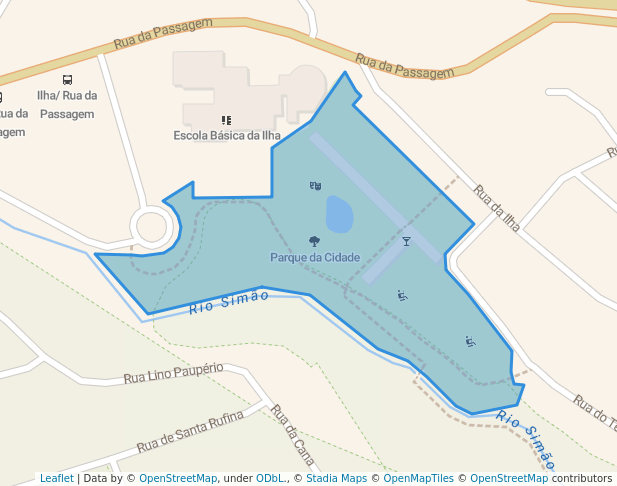 Parque da Cidade in Valongo | Map and Routes