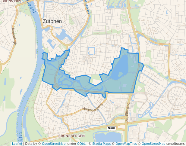 Emerpark in Zutphen | Map and Routes