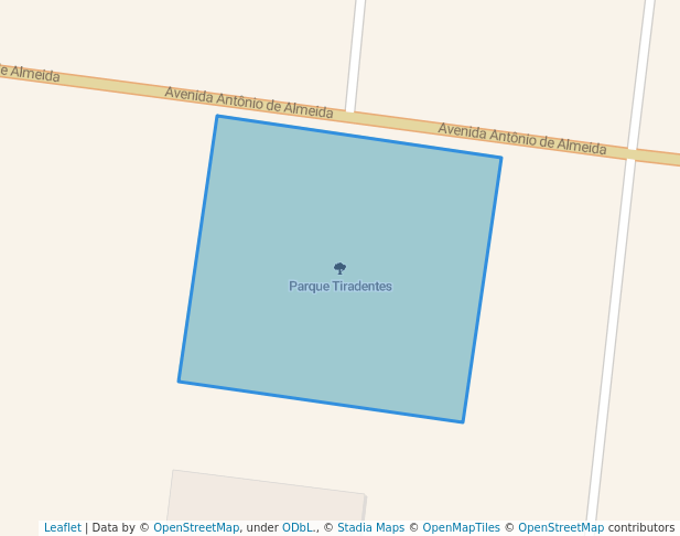 Parque Tiradentes in Volta Redonda | Map and Routes