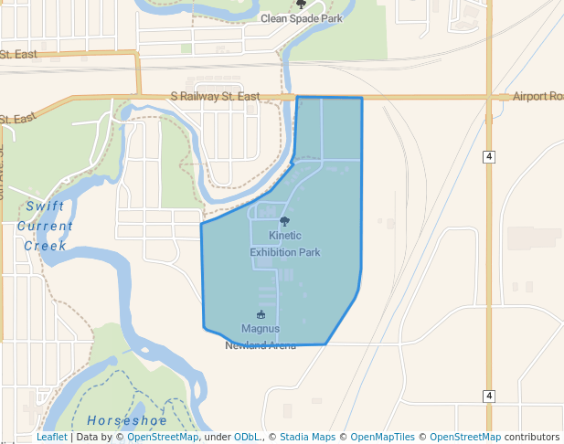 Kinetic Exhibition Park in Wymark | Map and Routes