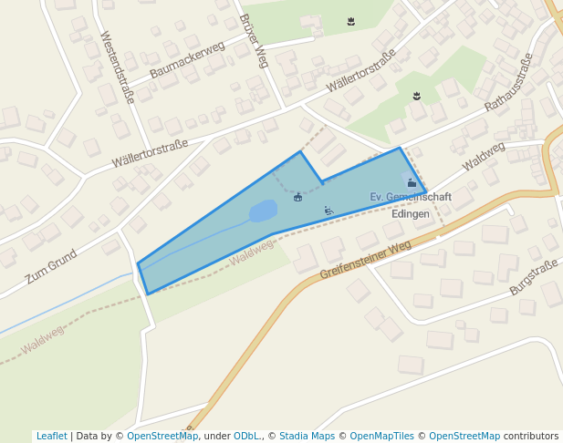 Naherholungsanlage Edigen in Sinn | Map and Routes