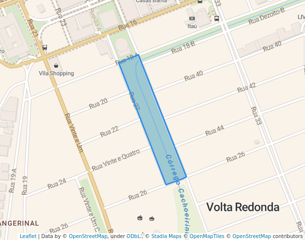 Jardim dos Inocentes in Volta Redonda | Map and Routes