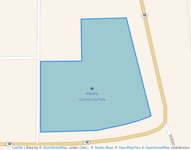 Roberts Community Park in Roberts | Map and Routes